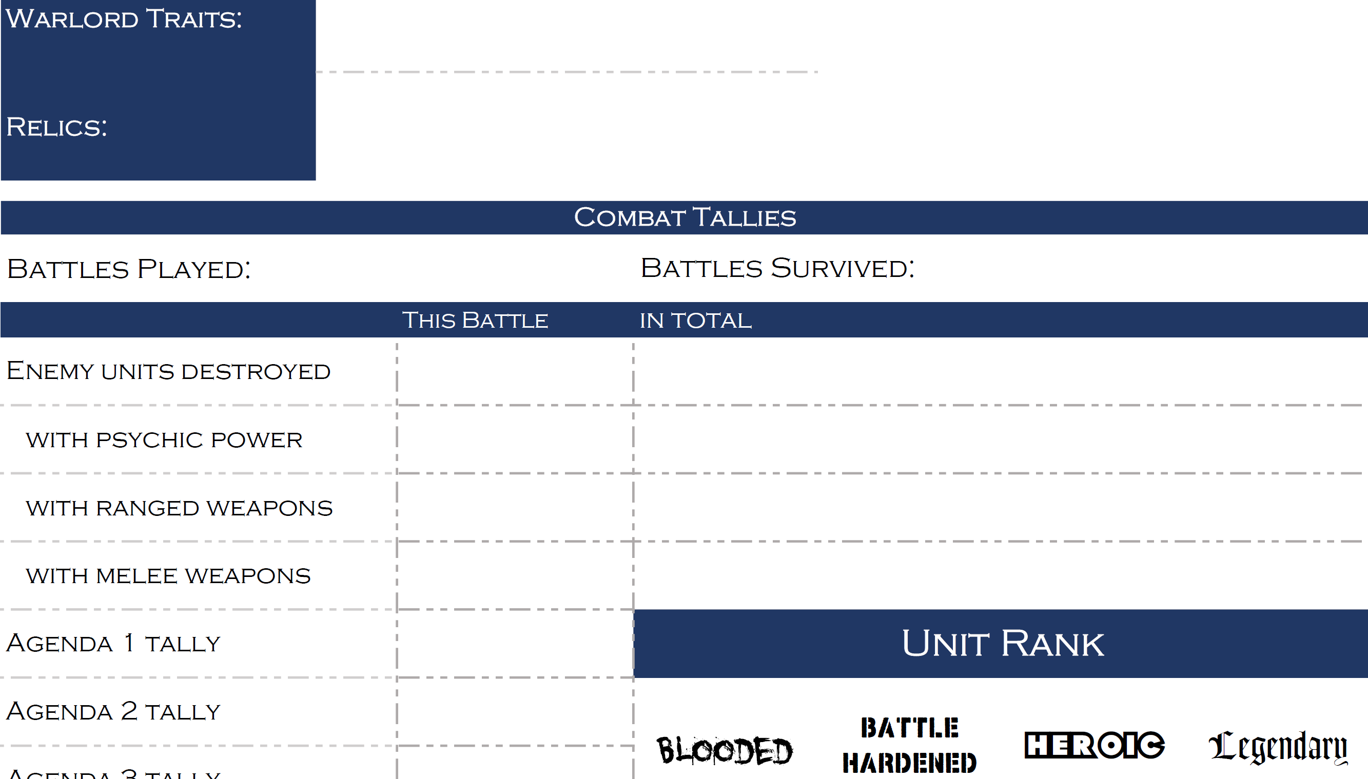 Printable/Digital WH40k Crusade Cards | Tabletop Campaign Repository